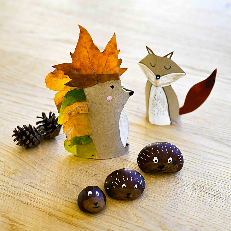 Autumn DIY: Forest Animals - Mine4Sure's Blog